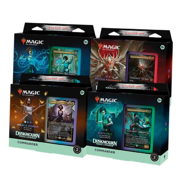 MTG: House of Horrors Commander Deck Bundle Display